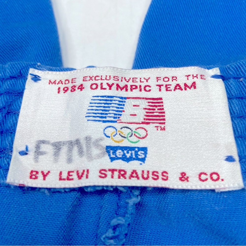 Vintage [Levi’s] Authentic 1984 Olympic Team Track Pa… - Gem
